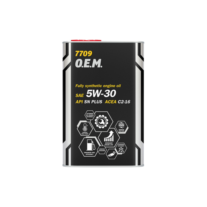 Mühərrik yağı Mannol 7709 O.E.M. For Toyota-Lexus SAE 5W-30 1L Metal ...