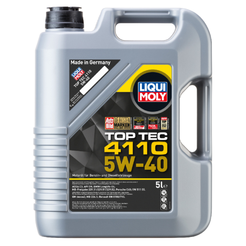 Моторное масло Liqui Moly Top Tec 4110 5W-40 21479 Купить в Баку в ...