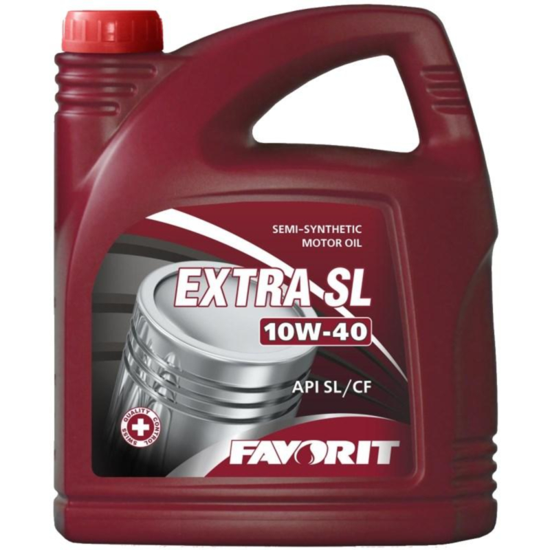 Mühərrik yağı Favorit Extra SL Semi-synthetic SAE 10W-40 4L Plastic ...