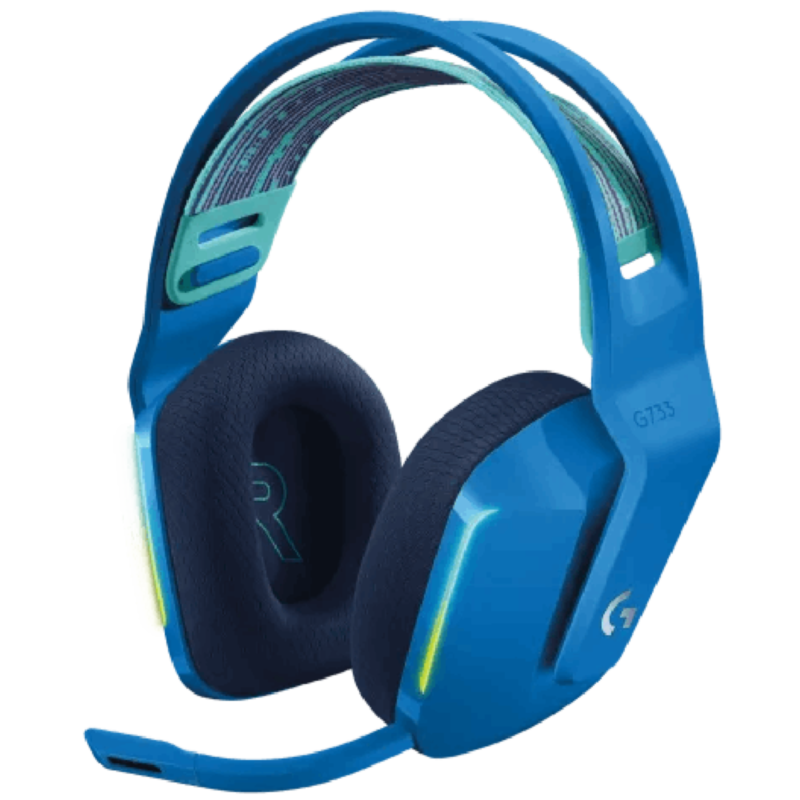 Qulaqlıq Logitech G733 Lightspeed Wireless RGB Blue / 981-000943 ...