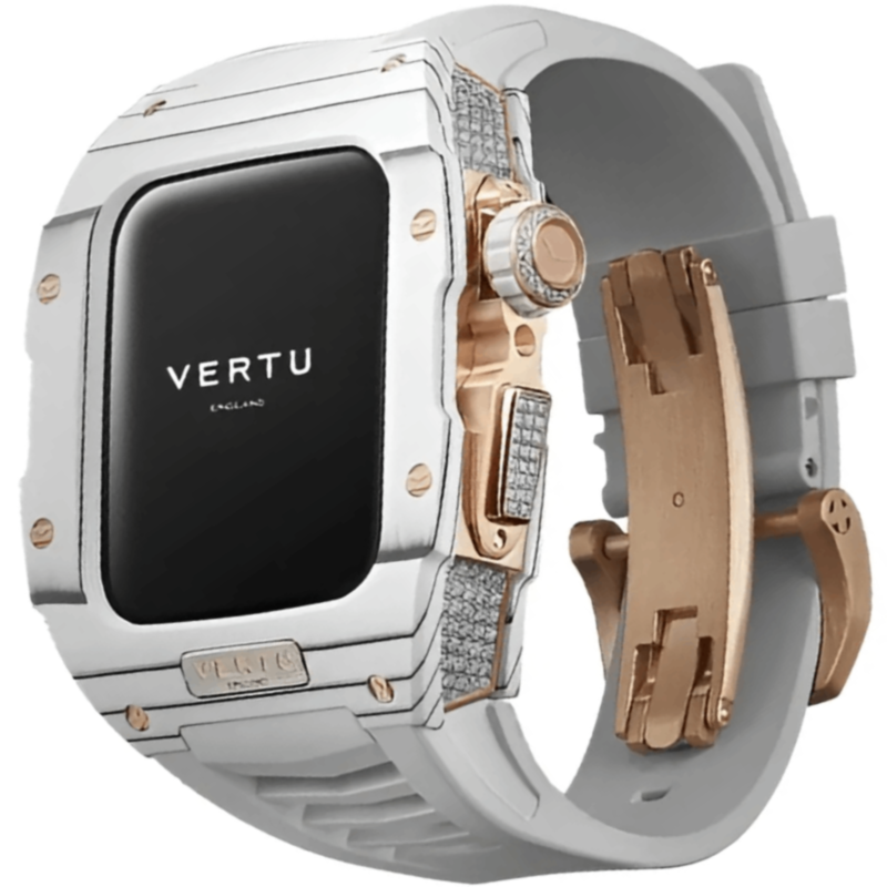 Smart saat Vertu Watch H1 SW-WD-004-02-HW Stainless Steel RG White ...