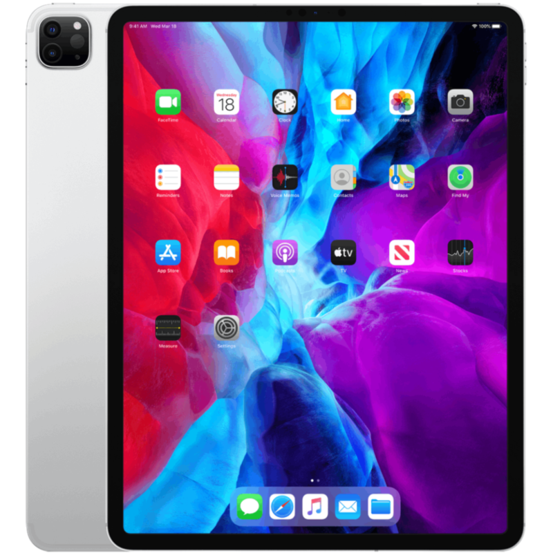 İpad Pro 4 Wifi+Celullar 12.9-İnch 256 GB Silver Qiyməti, Kreditlə satışı