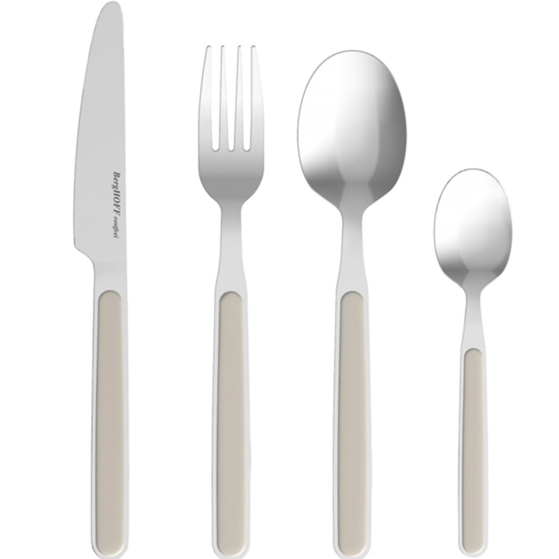 Набор столовых приборов BergHOFF Flatware Set Balance Moonbeam 24 штук ...