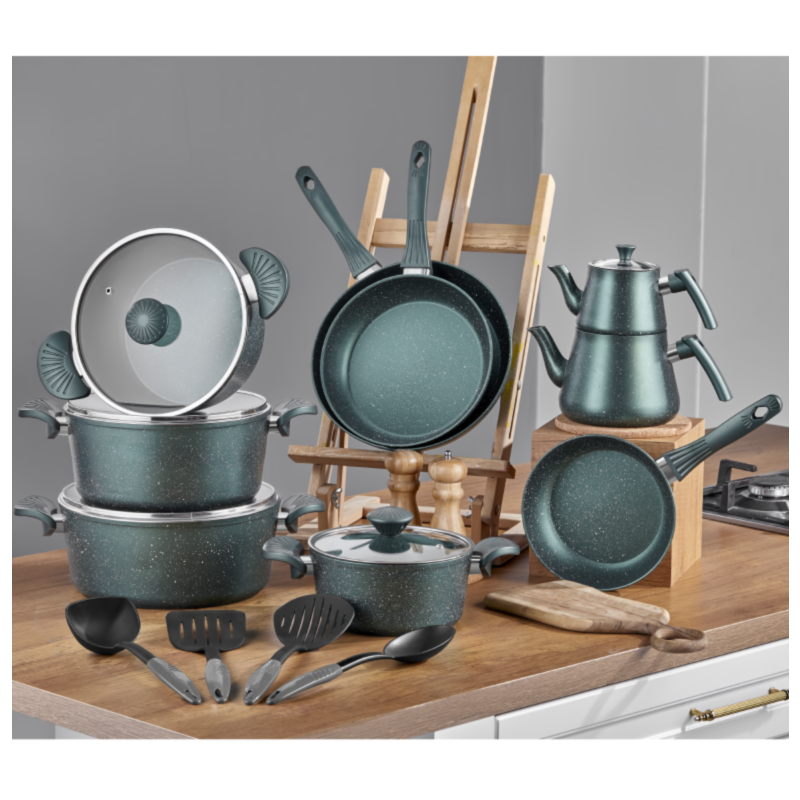 Набор кастрюль TAÇ Mastercook Mega 18 предметов 4960 Купить в Баку в ...